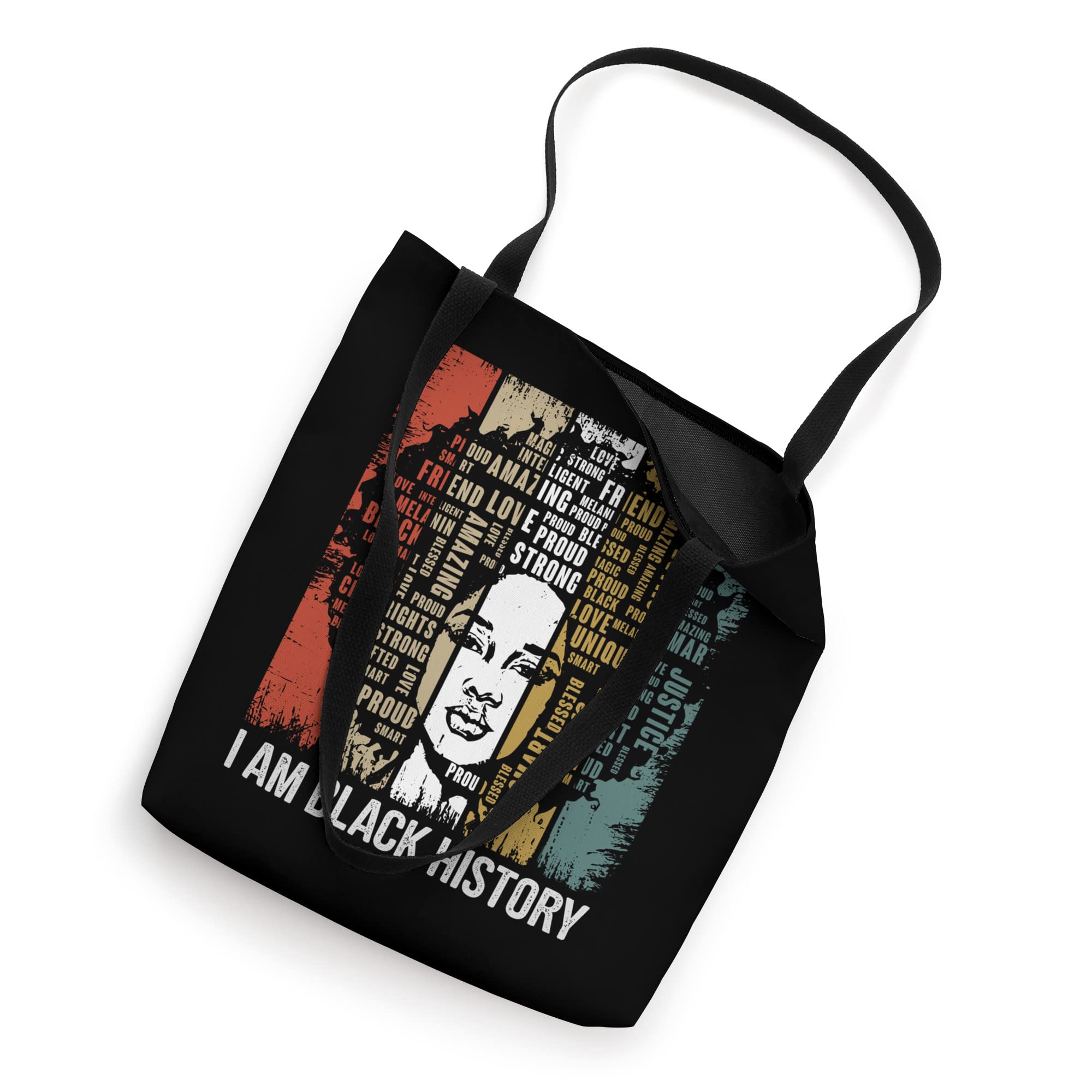 I am Black History Month African Amerian Woman Tote Bag