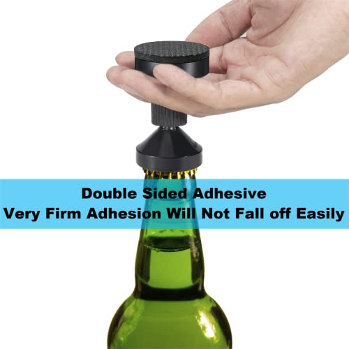 Qbily Adjustable Bed Headboard Stoppers 2 Pack - No Punching Required Headboard Stoppers for Wall Bed Stoppers for Headboard Shockproof Tool, Black (1.65β~ 3.55β)