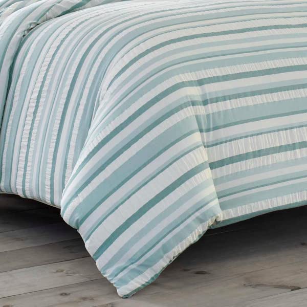 Tommy Bahama - King Comforter Set, Cotton Reversible Bedding with Matching Shams, Home Decor for All Seasons (Clearwater Cay Blue, King)