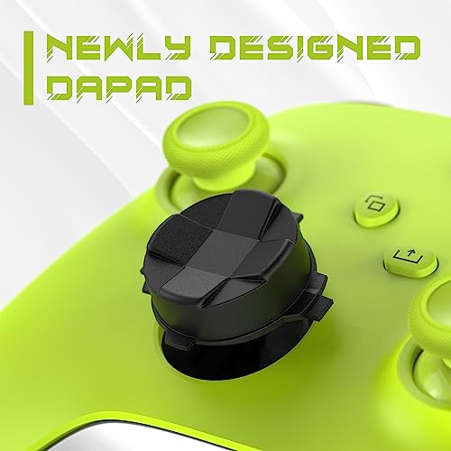 W&O Wireless Controller Compatible With Xbox One, Xbox Series X/S, Xbox One X/S、PC with 2.4GHZ Wireless Adapter Gamepad (Electric Volt)