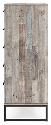 Signature Design by Ashley Neilsville 5 Drawer Chest, Light Brown