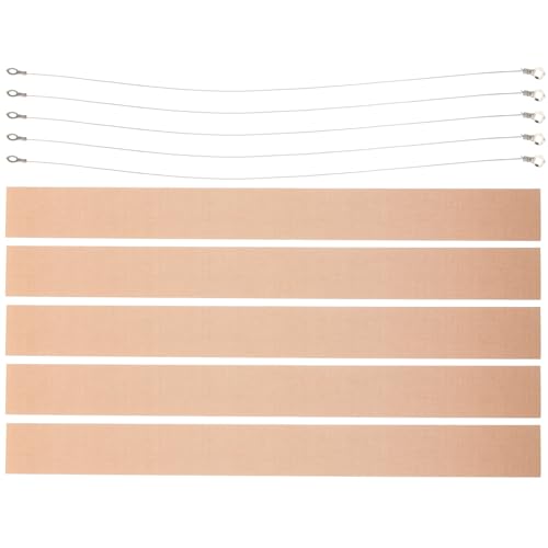 PHENOFICE 5pcs Sealer Accessories Heat Sealer Strips Sealer Wire Sealing Machine Heating Strips Heat Sealer Parts Sealer Replacement Elements Heating Wires for Heat Sealer Metal