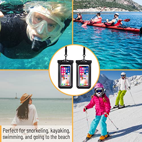 Mr. Pen- Waterproof Phone Pouch, 2 Pack, Waterproof Phone Holder, Dry Bag for Phone