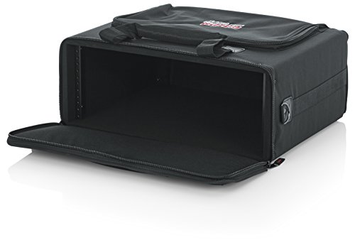 Gator Cases Portable 4U Rack Bag with 14" Rackable Depth; (GRB-4U)