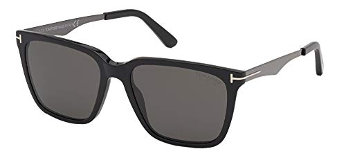 Tom Ford GARRETT FT 0862 Shiny Black/Grey 56/17/145 men Sunglasses