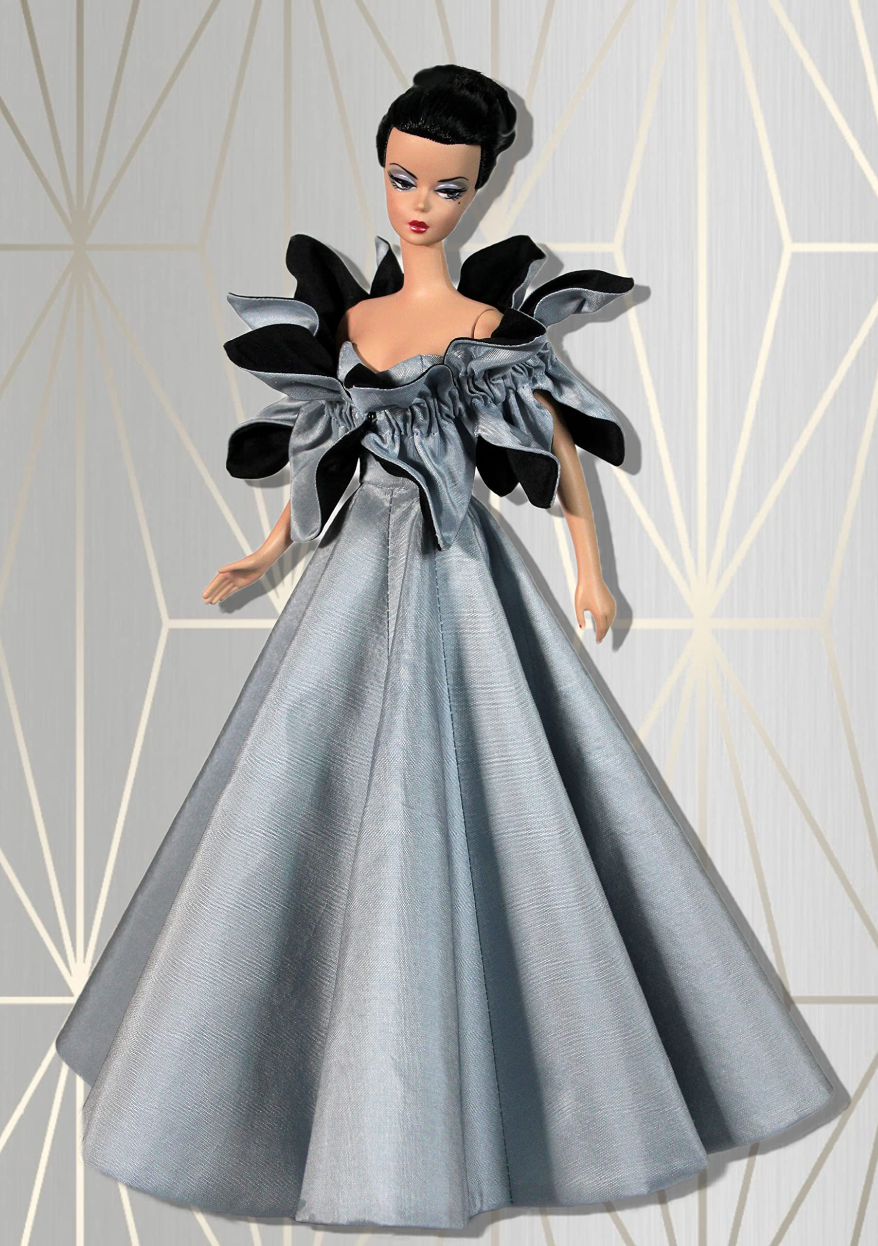 The Gala Doll Clothes Sewing Pattern for Silkstone Barbie Dolls Mattel