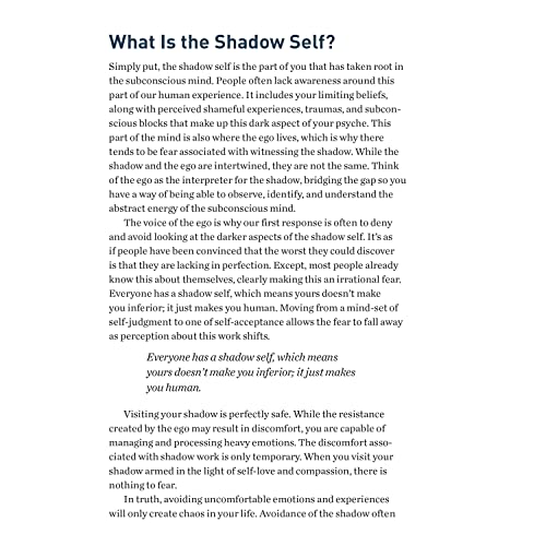 Shadow Work Journal and Guide for Beginners: An Introduction to Discovering and Healing Your Unconscious Self