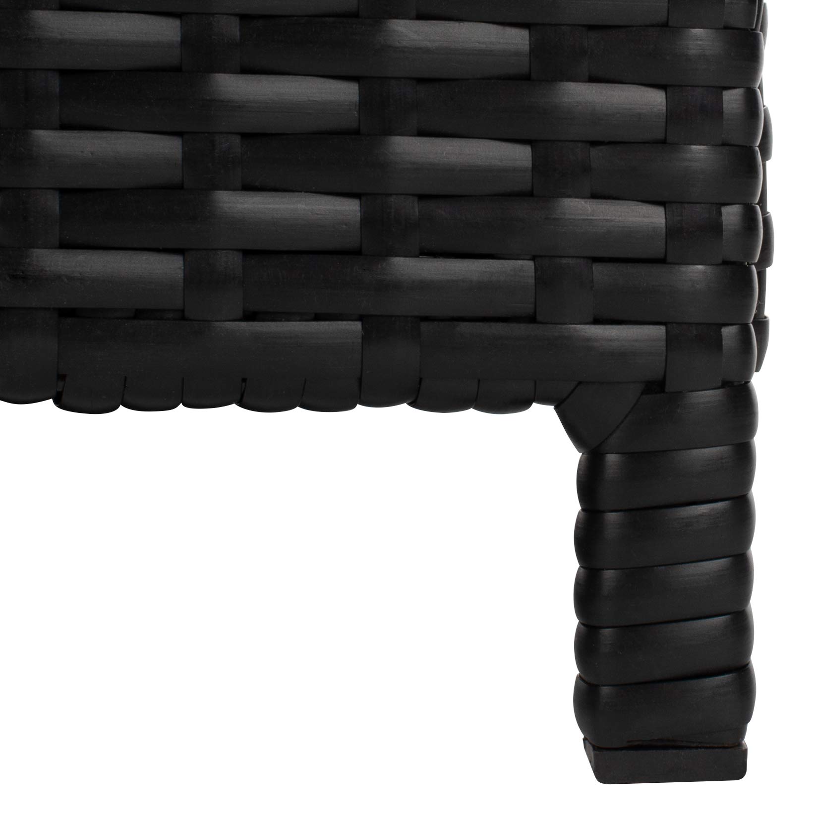 Safavieh PAT7500A Outdoor Collection Cadeo Black and White Cushion Daybed