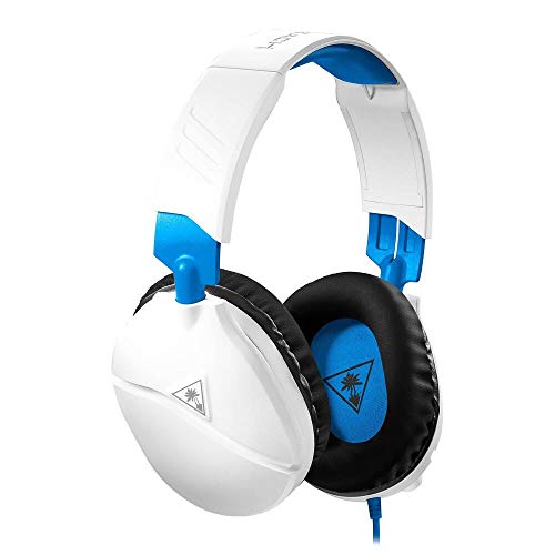 Turtle Beach Recon 70 PlayStation Gaming Headset for PS5, PS4, Xbox Series X/ S, Xbox One, Nintendo Switch, Mobile, & PC with 3.5mm - Flip-to-Mute Mic, 40mm Speakers, 3D Audio โ White