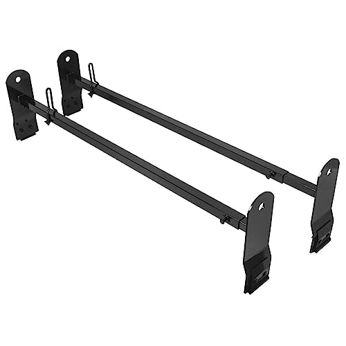 TONGUC Fits Ladder Roof Rack Rain Gutter Bars Steel Upper -432 FFEESVLRRRGCBN,Simple Installation, Fast delivery from US Warehouse, Free Returns and exchanges and exchanges