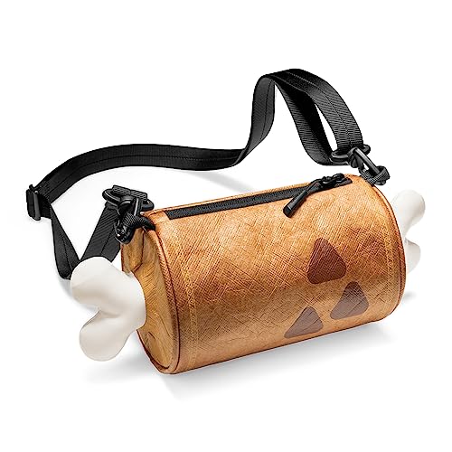 tomtoc Steak Daily Sling Bag, Monster Hunter Mini Crossbody Bag, Eco-friendly DuPont Material, Great for Holding Mobile Phones, Cosmetics, Keys, AirPods, Credit Cards, A Must-have for Hungry Hunters!