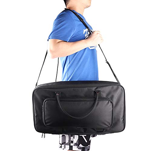Gig Bag for DJ Controllers, Heavy Duty Padded DJ Controller Case, Portable Micro Controllers Bag, DJ Bag for Multi-FX Pedals, Micro Keyboards 22"x11.4"x3.9"(Only Bag)