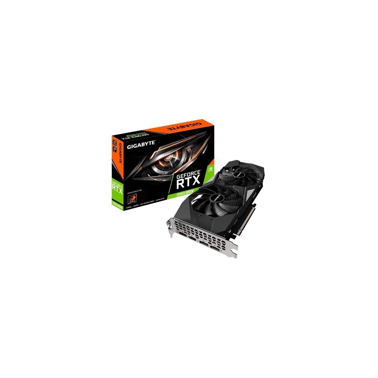 Gigabyte Carte GRAPHIQUE RTX 2060S WF2 8G (GV-N206SWF2-8GD) V2 *5925