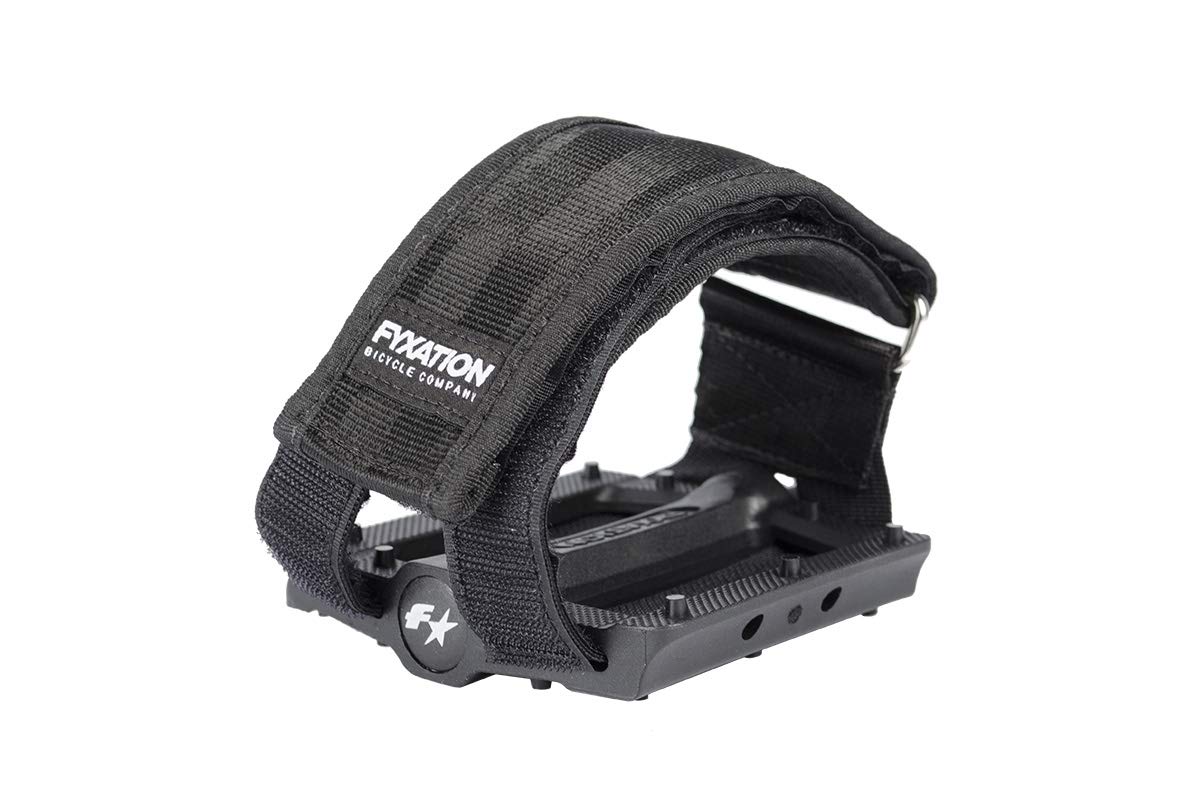 Fyxation Gates Slim Pedal Strap Kit, Black