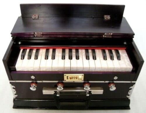 Harmonium With Bag Indian High Class Sound 4 Stopper Double Bellow 32 Key