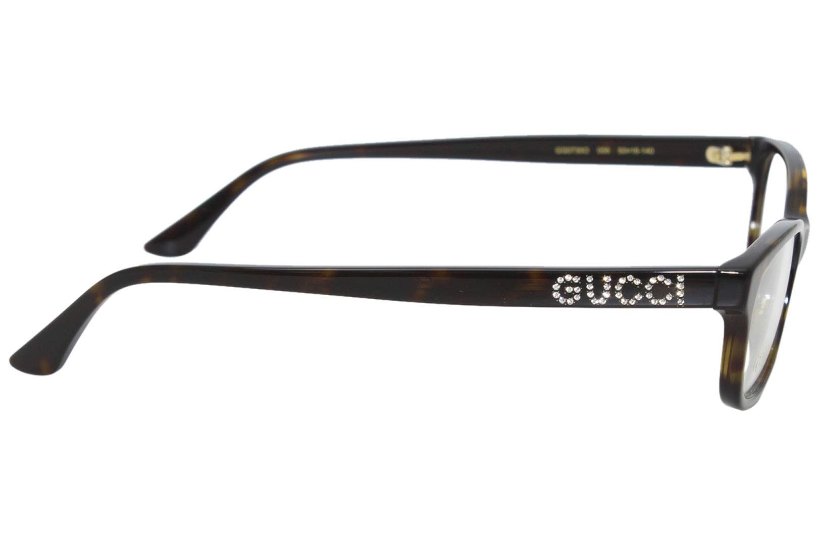 Gucci GG0730O Dark Havana 50/16/140 women Eyewear Frame