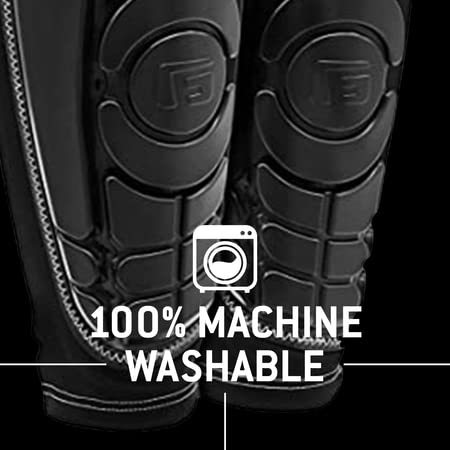 G-Form Pro-S Elite Soccer Shin Guards - Soccer Pads for Adults - Athletic Gear - Black/Yellow, Large