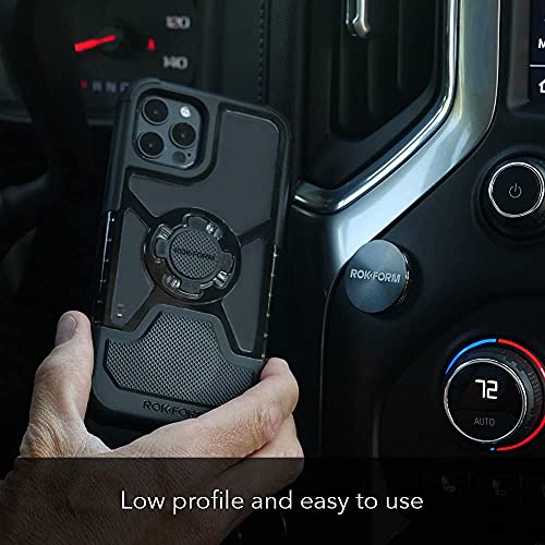 Rokform - iPhone 13 Mini Rugged Case + Low Pro Magnetic Phone Mount