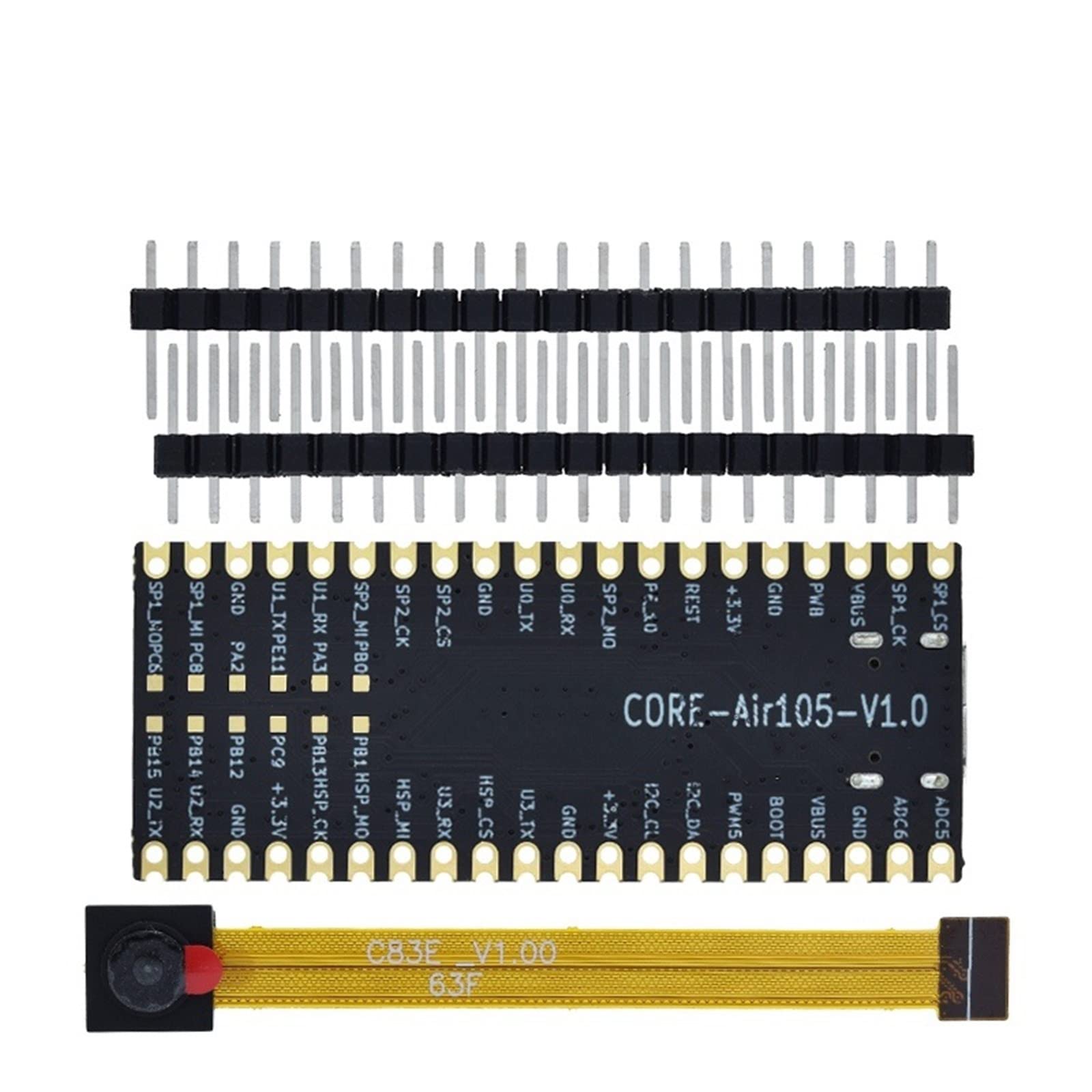PIKIS Air105 640kb RAM + 4MB Falsh 204Mhz Development Board MCU with 30W Camera Compatible STM32 1Pcs