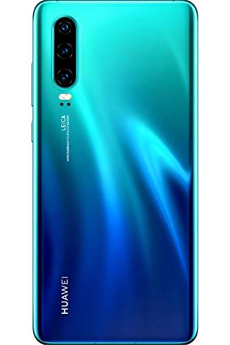 Huawei P30 ELE-L29 128GB Hybrid Dual Sim Unlocked GSM Phone w/Triple (40 MP + 16 MP + 8 MP) Camera - Aurora