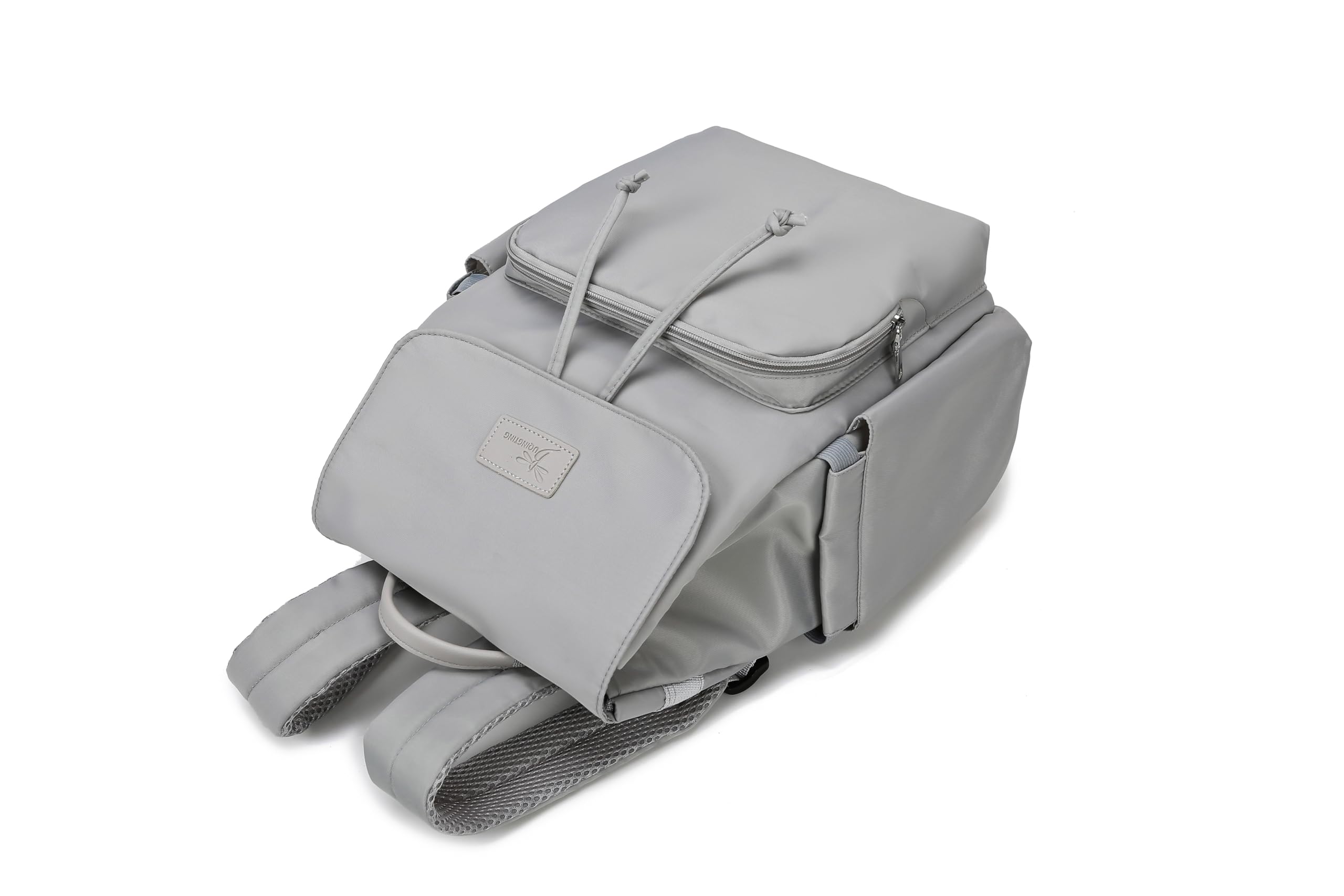 HODAR Diaper Bag Backpack, Baby Diaper Bag with Changing Pad Large Capacity Floral Diaper Backpack for Baby Girl and Mom, Multi-Function Waterproof Travel Back Pack Built-in USB Charging Port