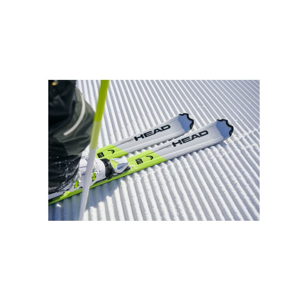 HEAD Supershape Team Easy JRS Skis w/JRS 4.5 GW Bindings Kids Sz 127cm