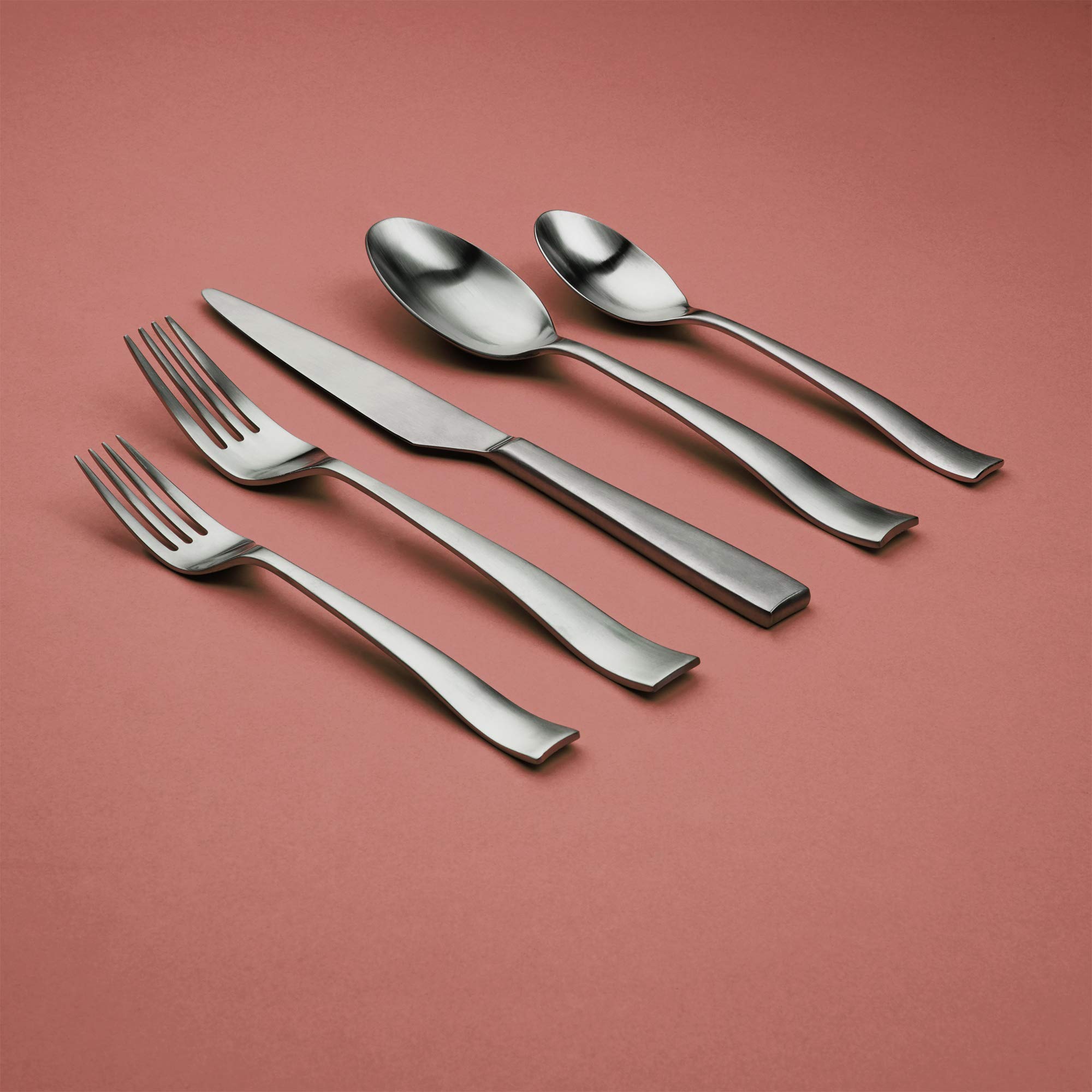 Gourmet Settings 20-Piece Silverware Hotel Collection Flatware Set for 12, Service for 4, Stainless Steel
