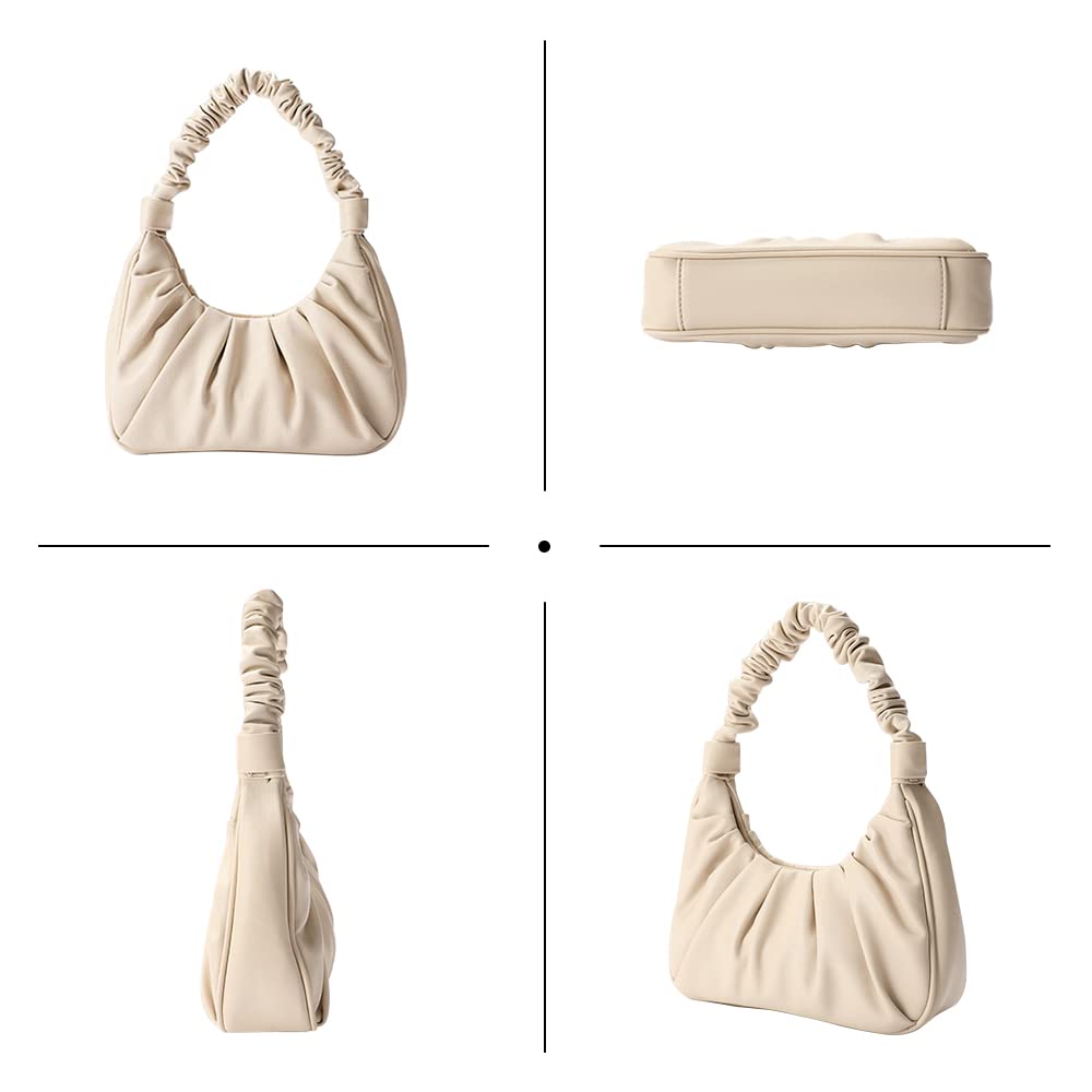 JBB Women's Shoulder Bag Underarm Vegan Leather Purse Mini Vintage Hobo Handbags