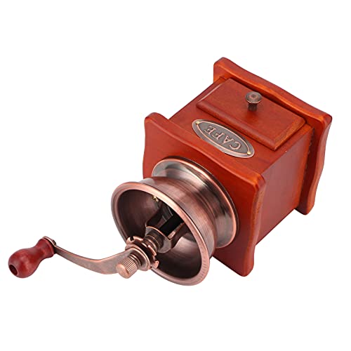 QANYEGN Coffee Grinder, Washable Mini Hand Crank Coffee Bean Grinding, Manual Grinder Machine for Home Office