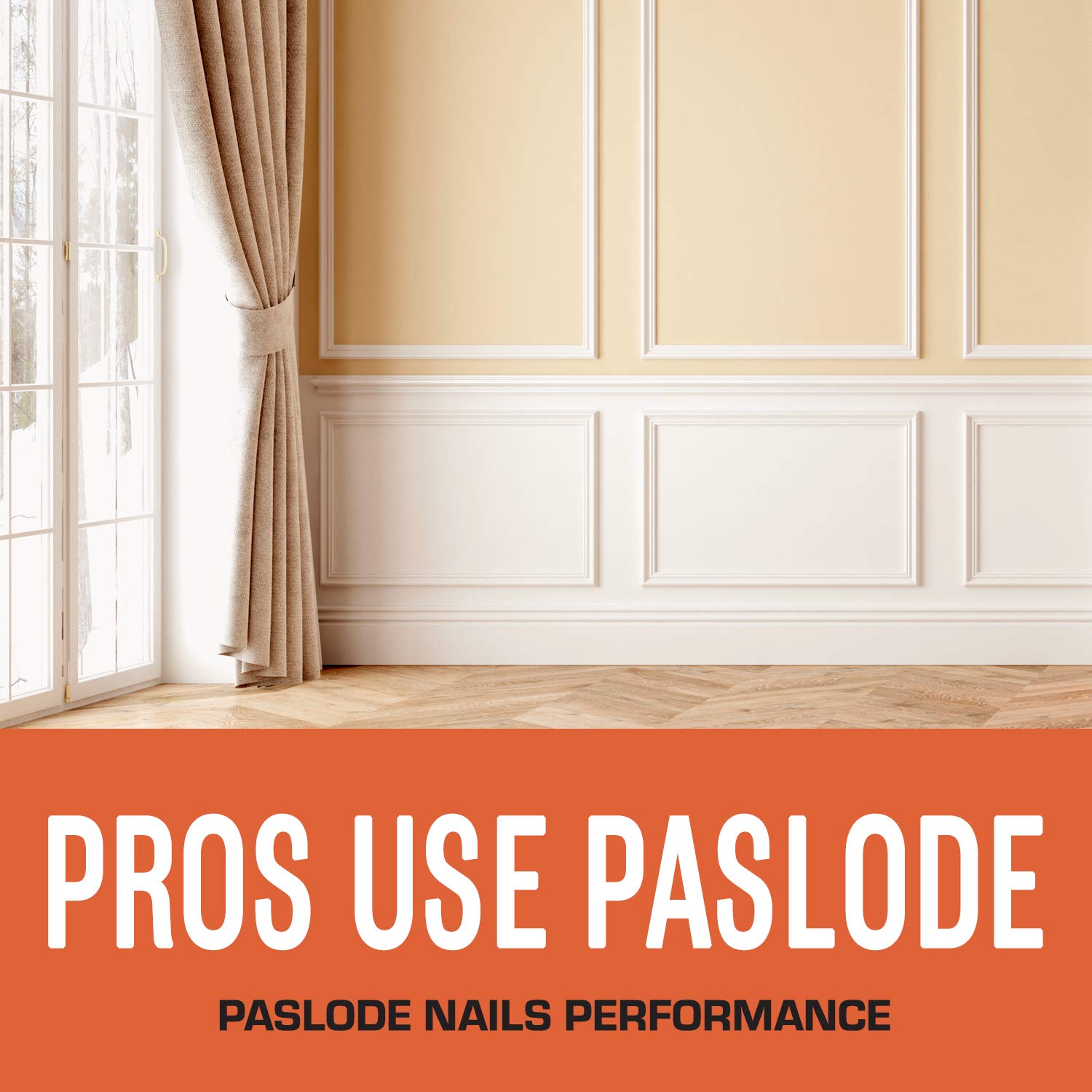 Paslode, Cordless Finish Nailer, 916000, 16 Gauge, Battery and Fuel Cell Powered, No Compressor Needed