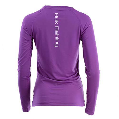 HUK Women's Pursuit Long Sleeve Performance Shirt + Sun Protection