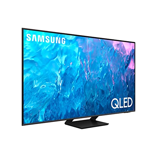 SAMSUNG 75-Inch Class QLED 4K Q70C Series Quantum HDR, Dual LED, Object Tracking Sound Lite, Q-Symphony, Motion Xcelerator Turbo+, Gaming Hub, Smart TV with Alexa Built-in (QN75Q70C, 2023 Model),Black