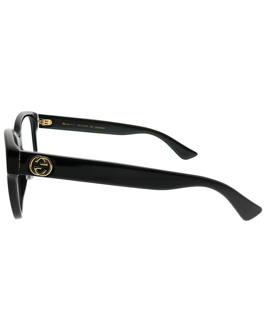 Gucci Square Eyeglasses GG0038O 001 Black 54mm 0038