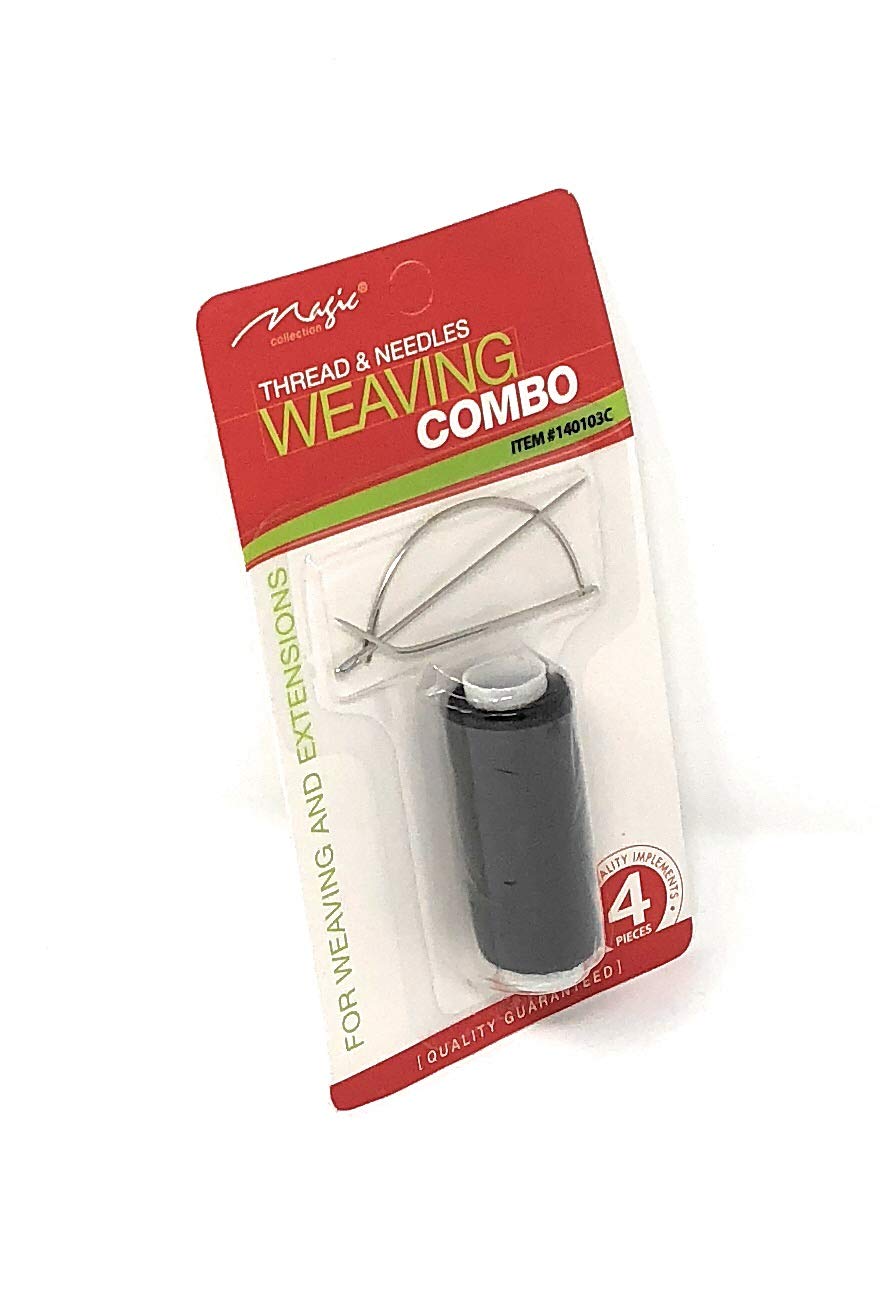 Weaving Combo, Needles and Thread Set, Black