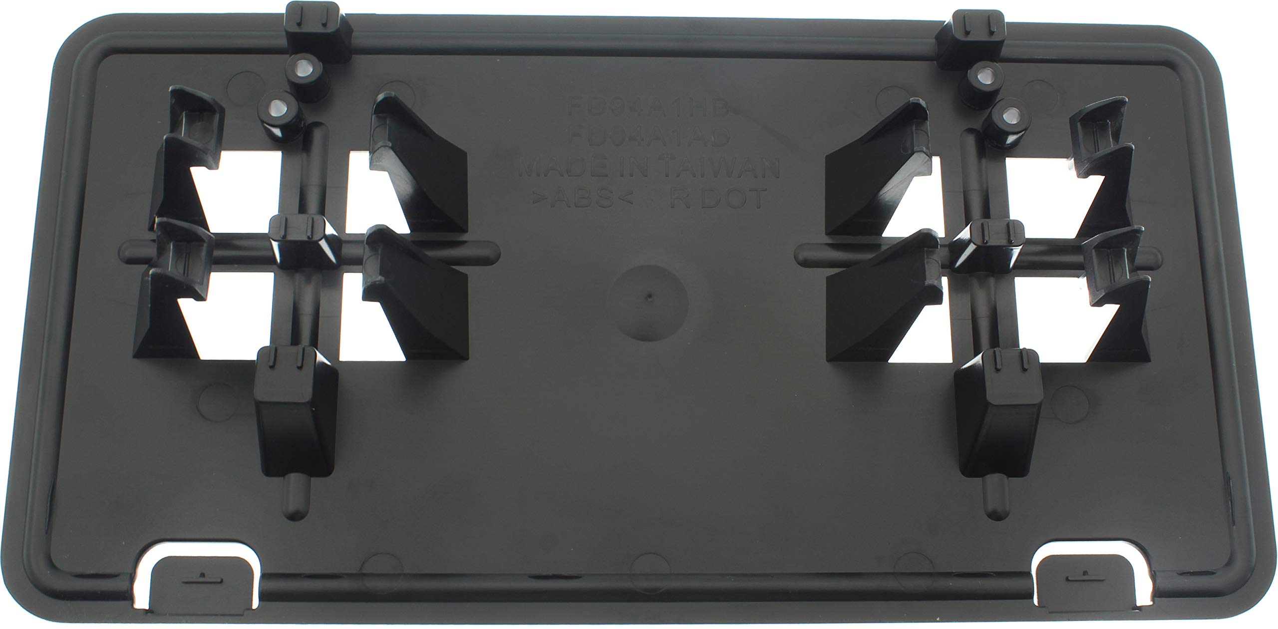 Garage-Pro Front License Plate Bracket Compatible with Ford F-150 2015-2017 with Side Bumper Cover SuperCab/SuperCrew Cab