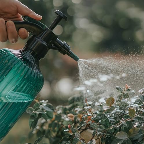 QinPai 2L Roman Column Watering can Succulent Manual Plastic Alcohol Spray Gardening Sprinkling can Watering Pneumatic Sprinkling can