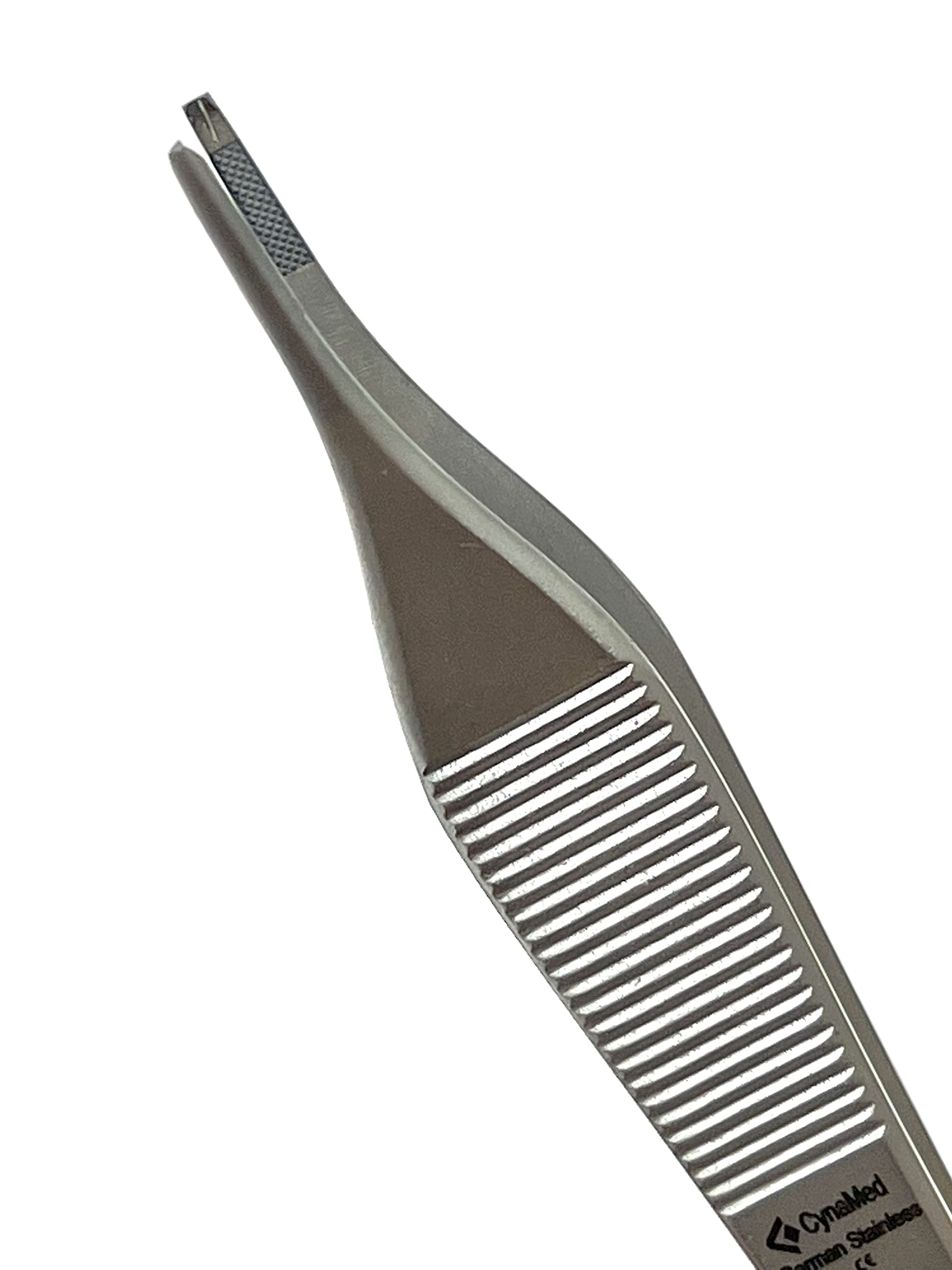 German Premium Tc Adson Tissue Forceps Toothed 1X2 4.75" Adson Kocher Configuration Veterinary Cynamed