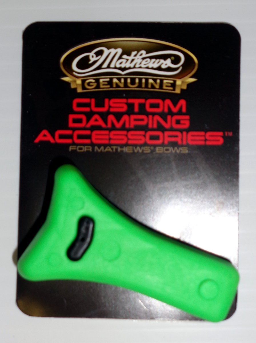 Genuine Mathews Solocam Archery Dead End String Stop Damper Green