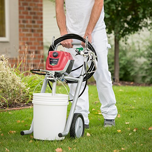 Titan Tool ControlMax 0580008 1900 PRO High Efficiency Airless Paint Sprayer, HEA Technology decreases Overspray by up to 55% While Delivering Softer Spray