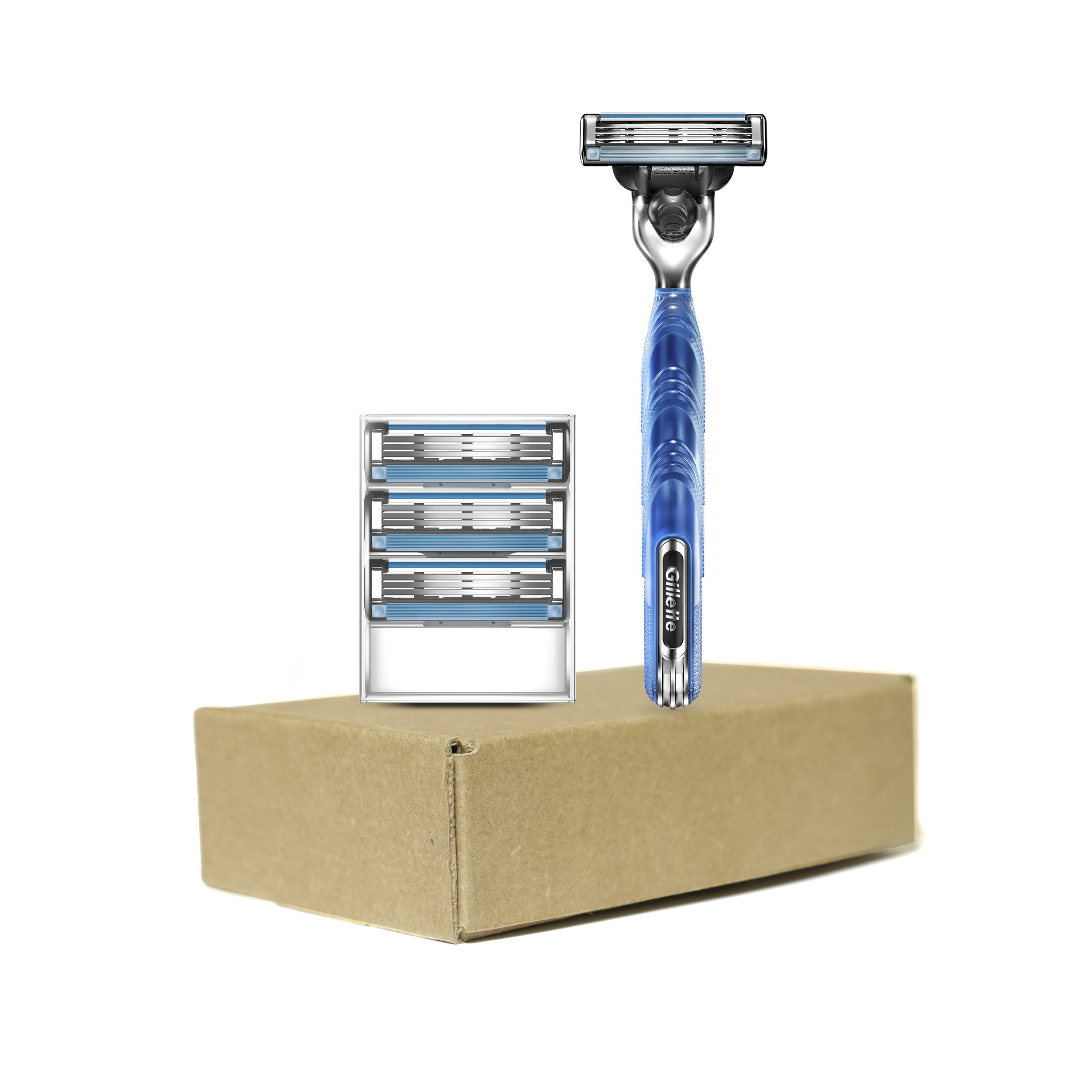 Gillette Venus Gillette3 Men's Razor handle 2 Refills