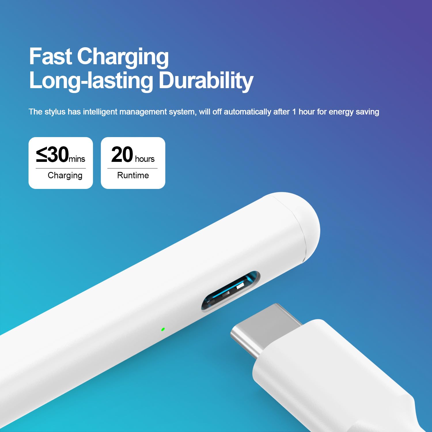 Upgraded Stylus Pen Fit for iPad Air 5th Generation Gen 10.9 Inch 2022, Fit for Apple Pencil - Wireless Camera Control, Digital Battery Percentage