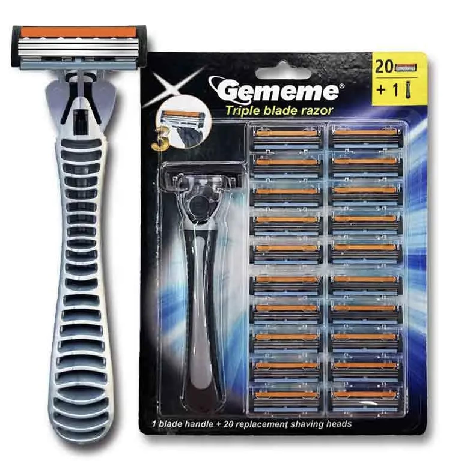 Gememe Triple blade razor