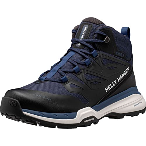 Helly-Hansen Mens Traverse HT Mid Hiking Boots, 689 Evening Blue/Deep Fjord, 10