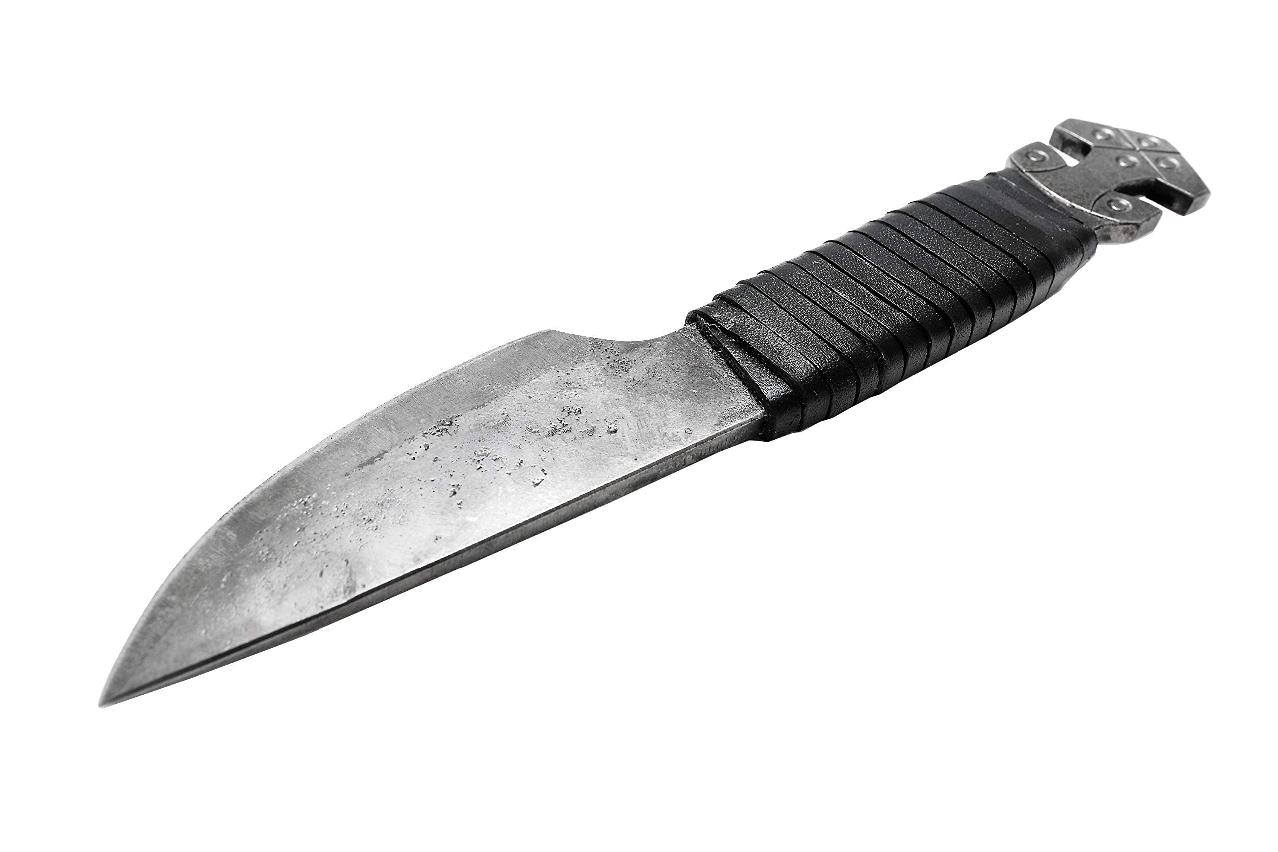 Toferner Viking Knife Thor 2, Norse Hand Forged Knife with Genuine Leather Case, Hardened Blade, Nordic Knife, Original Gift Idea for Men