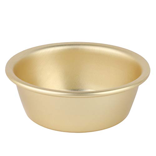 Ramen Pot, Aluminum Alloy Korean Ramen Cooking Pot With Lid Handmade Rustproof Double Handle Design Pot for Kitchen(16cm)