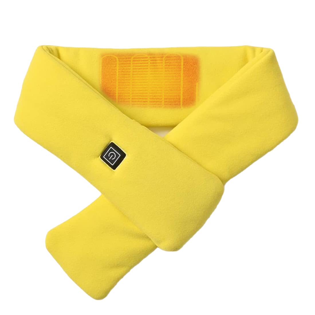 hYwecy Neck Heating Pad Heated Scarf-Three Temp Setings-Heating Scarf for Men/Women (black)