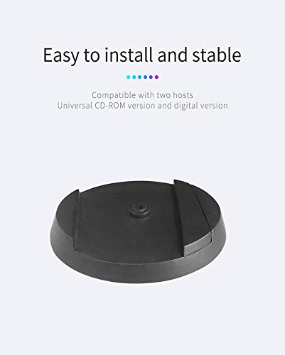 U/D PS5 Stand Replacement Vertical Stand with Screw for Playstation 5 Console Digital Edition and Disc Version