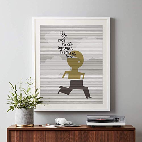 Third Eye Blind | Non Dairy Creamer - mid-century modern song lyric wall art print music poster