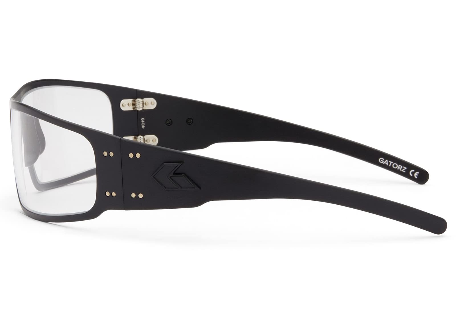 Gatorz Eyewear, Magnum Model, Aluminum Frame Sunglasses - Black/Inferno Photochromic Lens