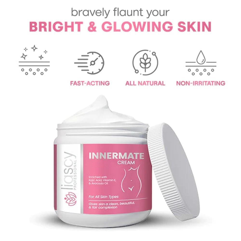 Hairline InnerMate Cream, Intimate Area Skin Cream, Skin Cream for Private Area, Inner Thigh, Bikini Line, Armpit (2pcs)